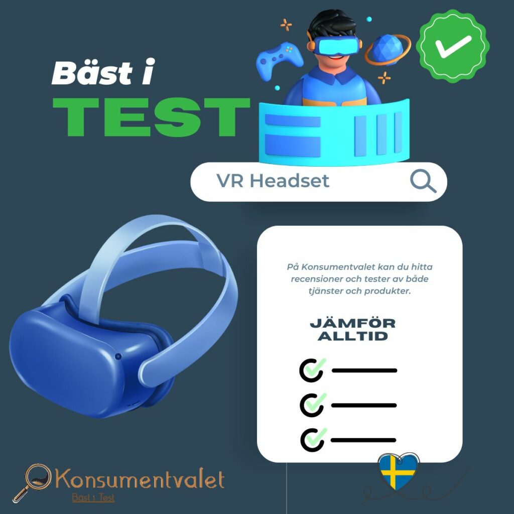 VR Headset bäst i test 2025 - Hitta ditt nya VR headset